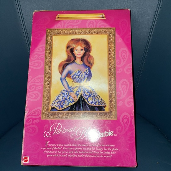 Barbie | Toys | 997 Portrait In Blue Barbie Doll Special Edition Mattel ...